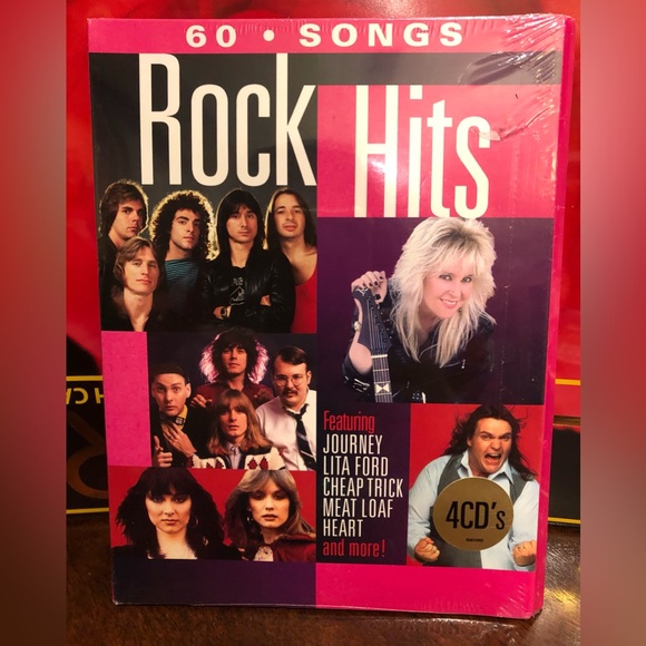 Rock Hits | Media | Rock Hits 4 Cds | Poshmark